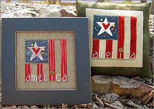 "Doubles-America" by Samsarah Design Studio