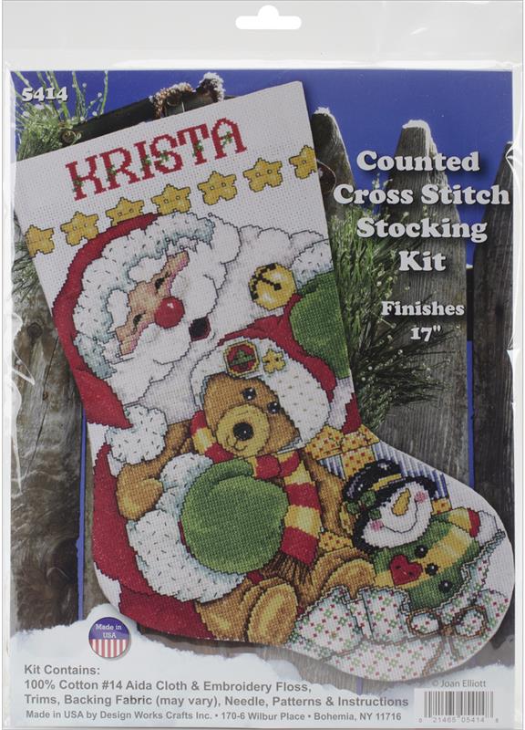 "Santa" | Cross Stitch Kit at Everything Cross Stitch