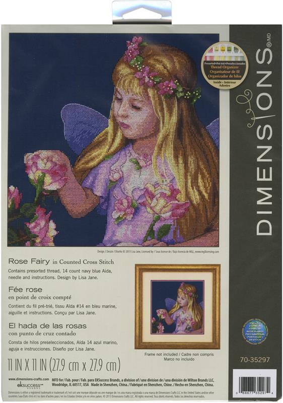 "Rose Fairy" | Cross Stitch Kit