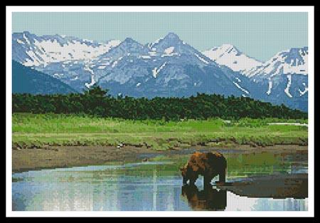 "Alaska" | Cross Stitch Pattern