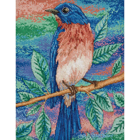 "Blue Bird" | Cross Stitch Kit