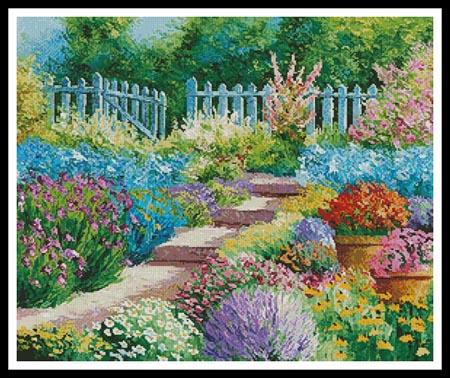 "Flowers of the Garden" | Cross Stitch Pattern
