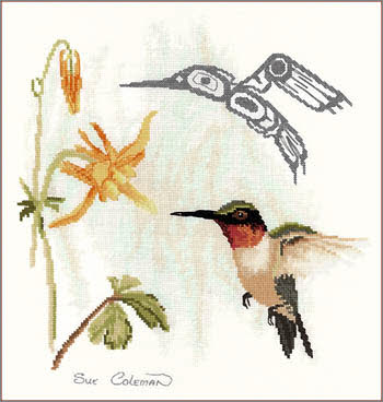 "Hummingbird" | Cross Stitch Pattern