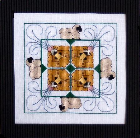 "Monthly Squares: March" | Cross Stitch Pattern