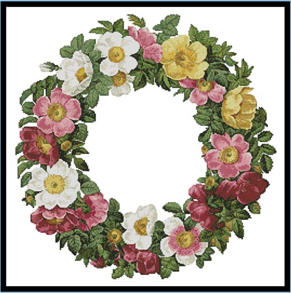 "Christmas Roses" | Cross Stitch Pattern