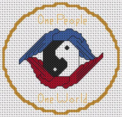 "One" | Cross Stitch Pattern