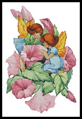 "Flower Fairies 3" | Cross Stitch Pattern