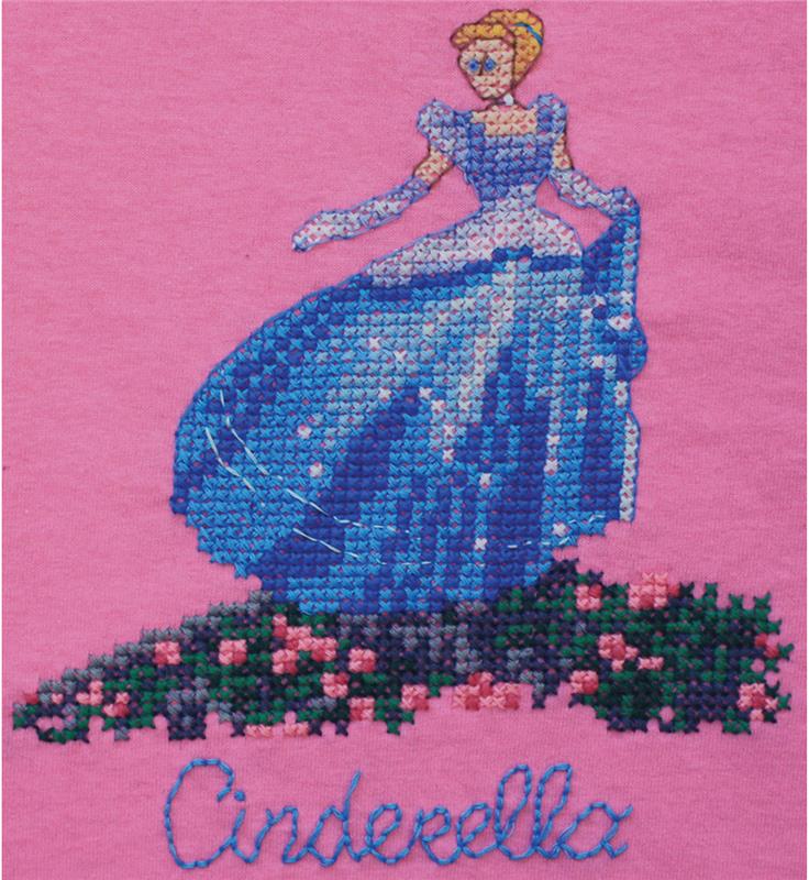 "Wearable Cinderella" | Cross Stitch Kit