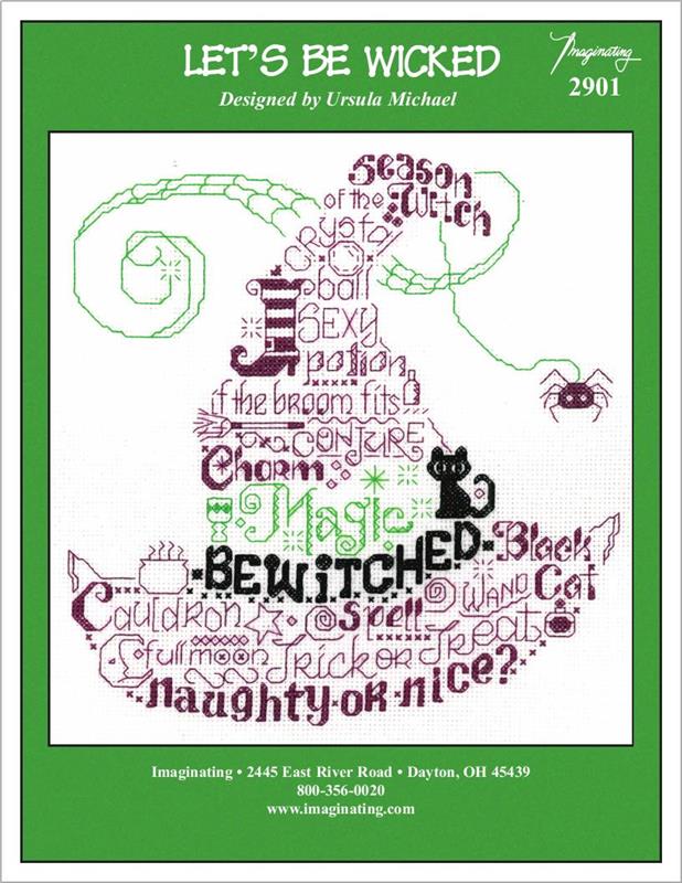 "Let's Be Wicked" | Cross Stitch Pattern