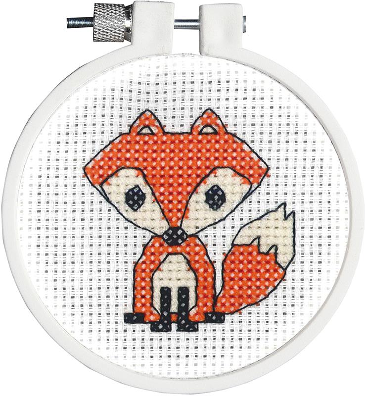 "Fox" | Cross Stitch Kit at Everything Cross Stitch