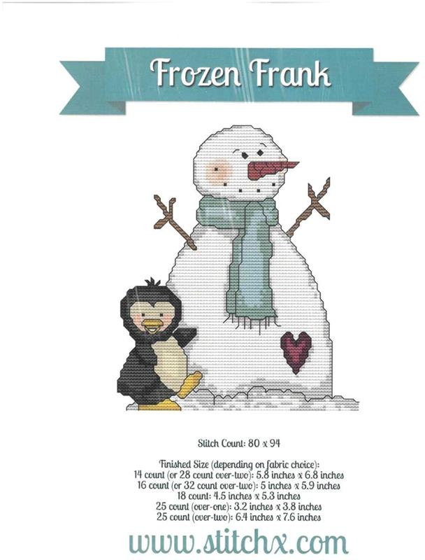 "Frozen Frank" | Cross Stitch Pattern