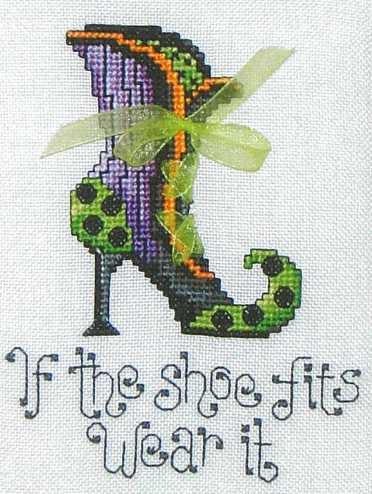 "Witch's Shoe" | Cross Stitch Pattern