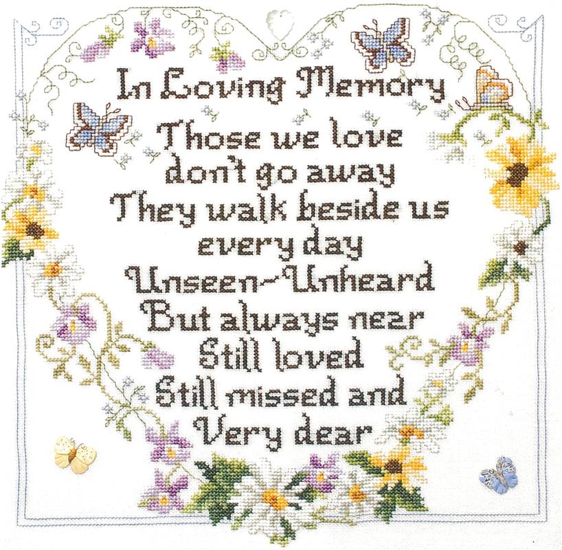 In Loving Memory Cross