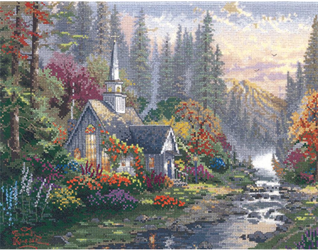 Forest Chapel, The (cross stitch kit)