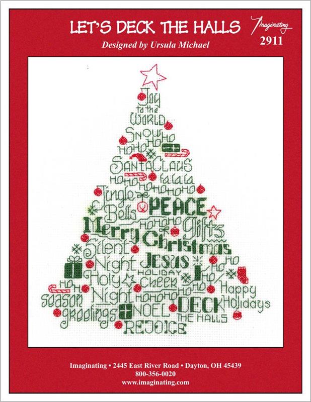 "Let's Deck The Halls" | Cross Stitch Pattern