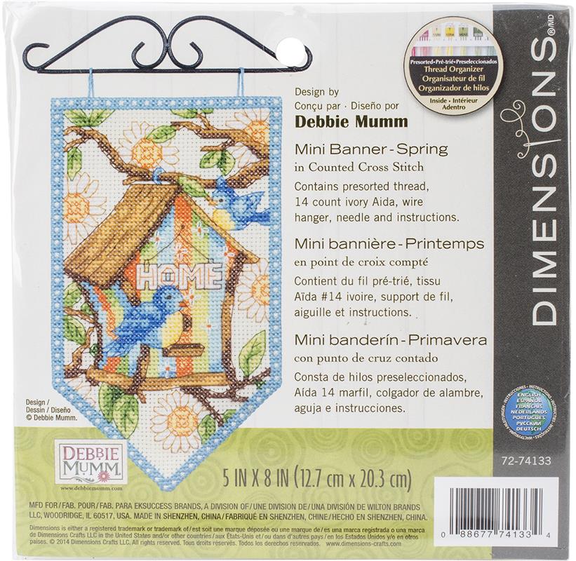 "Debbie Mumm Spring" | Cross Stitch Kit