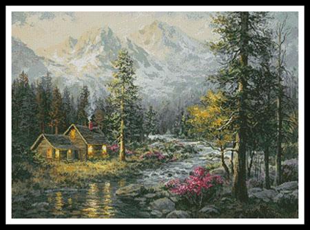 "Camper's Cabin" | Cross Stitch Pattern