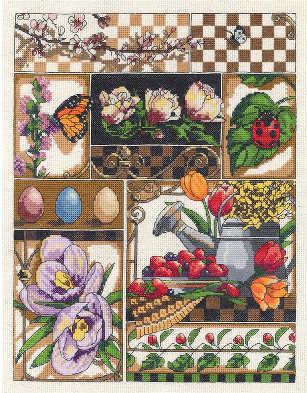 "Spring Montage" | Cross Stitch Kit