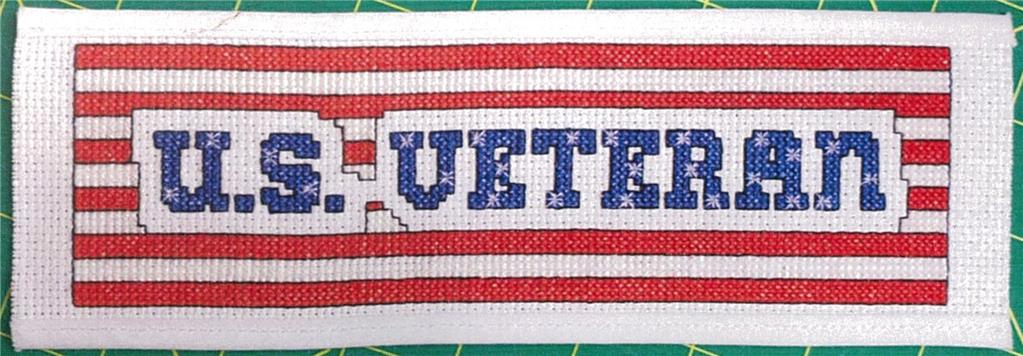 "U.S. Veteran" | Cross Stitch Pattern