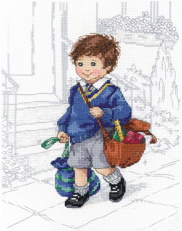 "School Boy" | Cross Stitch Kit