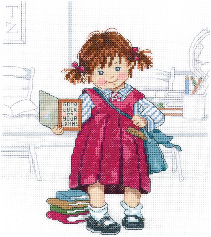 "School Girl" | Cross Stitch Kit