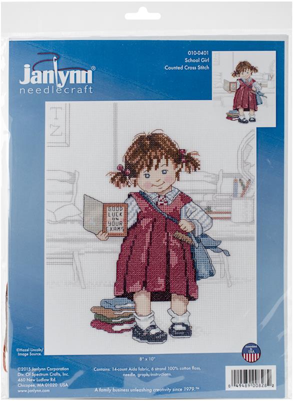 "School Girl" | Cross Stitch Kit