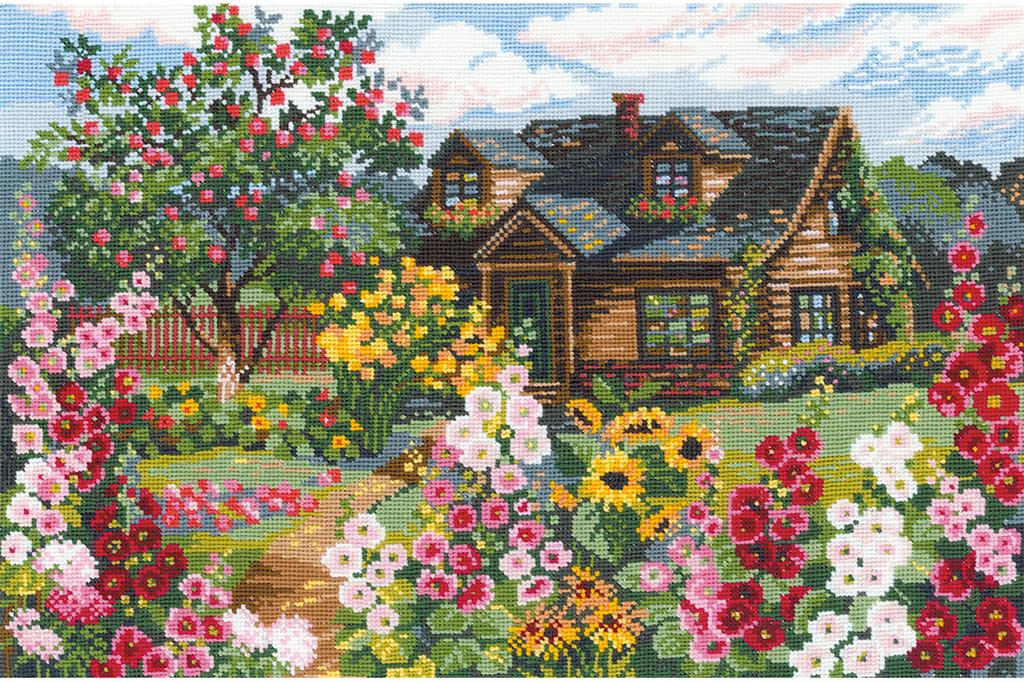 "Flowering Garden" | Cross Stitch Kit