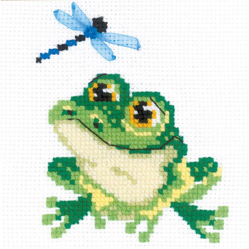 "Little Frog" | Cross Stitch Kit