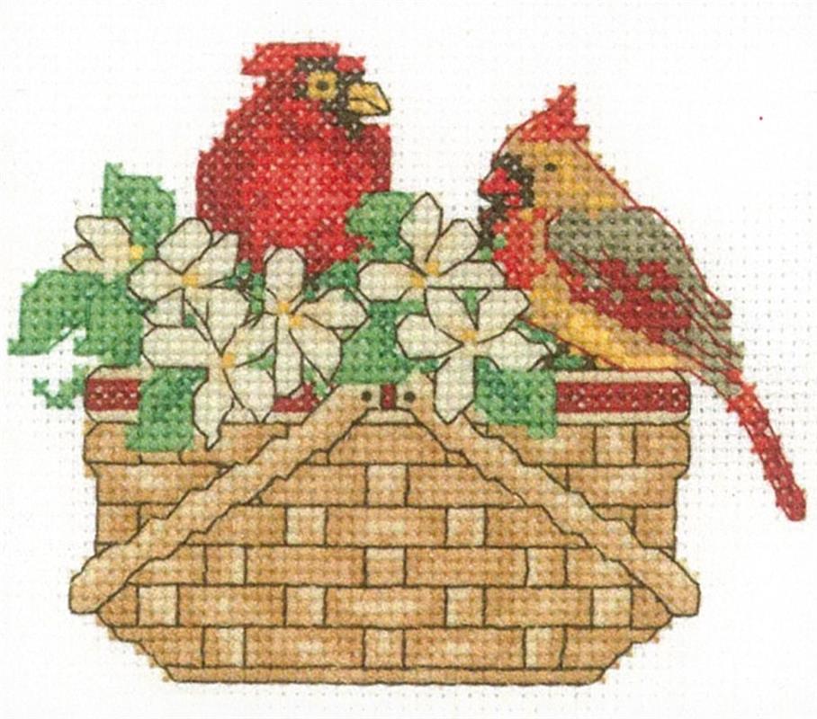 "Seasonal Baskets II" | Cross Stitch Pattern
