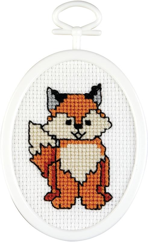 "Fox" | Cross Stitch Kit at Everything Cross Stitch
