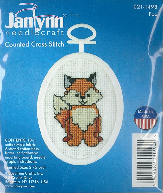 "Fox" | Cross Stitch Kit at Everything Cross Stitch