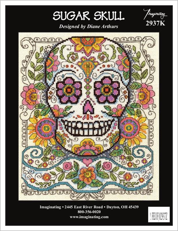 "Sugar Skull" | Cross Stitch Kit