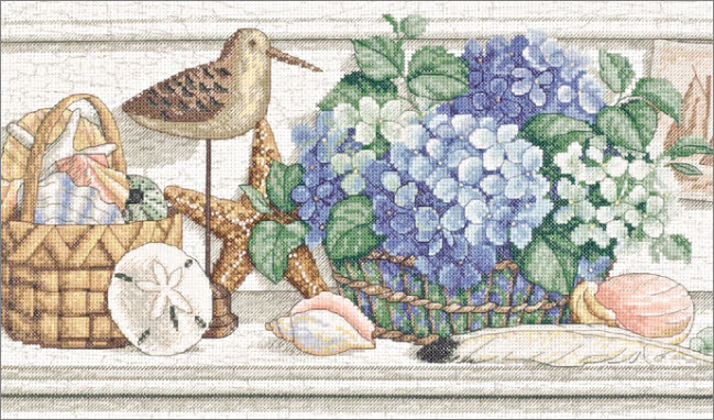 Nantucket Treasures (cross stitch kit)