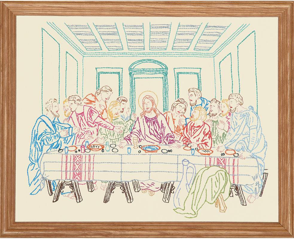 "Last Supper Sampler Antique" | Cross Stitch Item