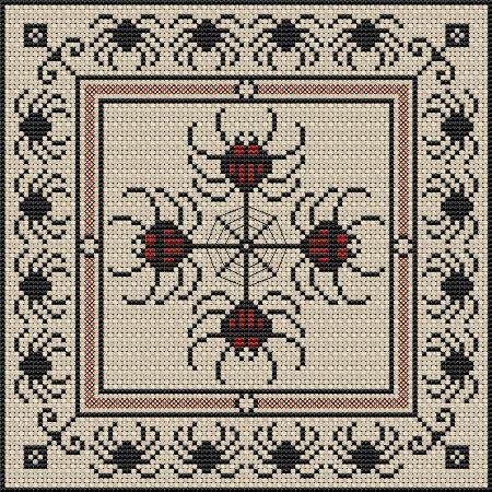 "Festival of Spiders" | Cross Stitch Pattern