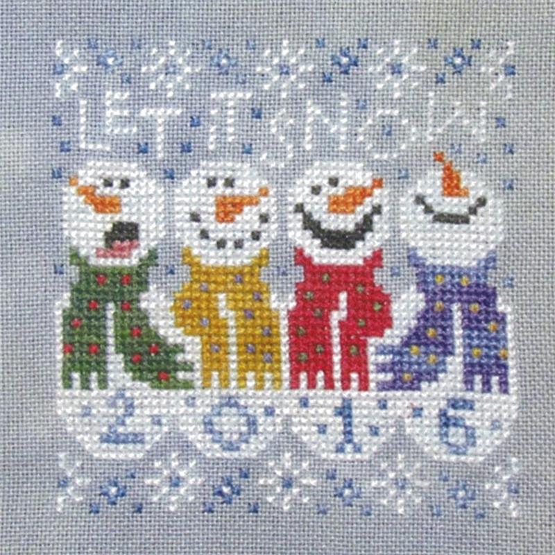 "Let It Snow" | Cross Stitch Pattern