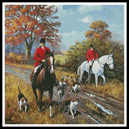 "Those Hunting Days" | Cross Stitch Pattern