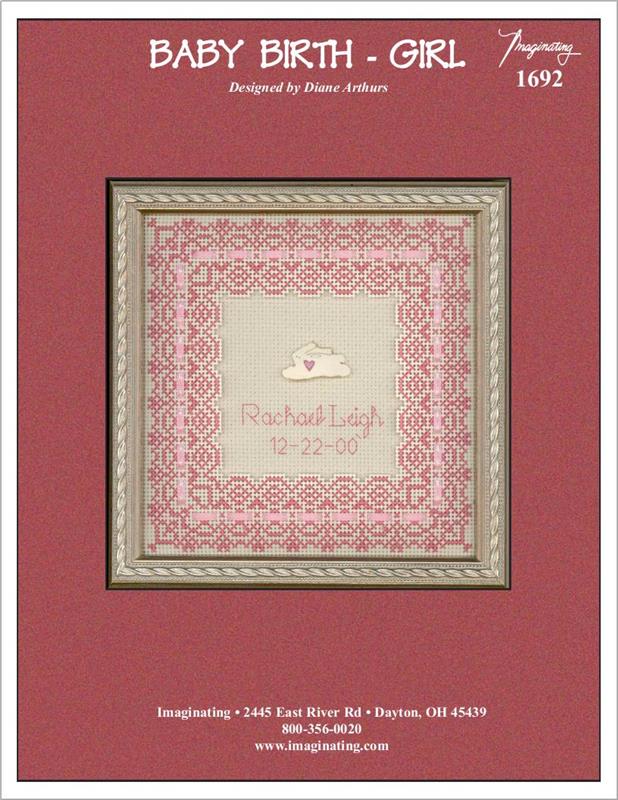 "Baby Birth Girl" | Cross Stitch Pattern