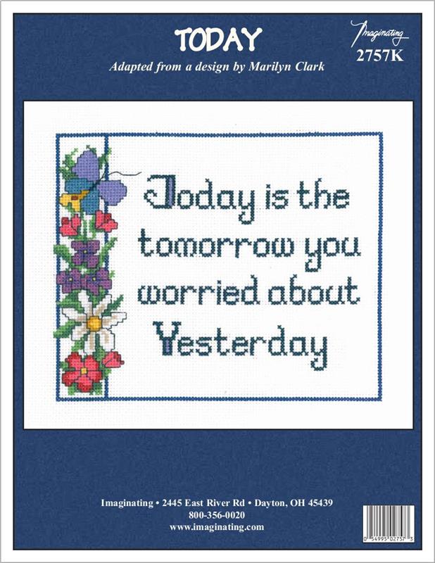 "Today" | Cross Stitch Kit at Everything Cross Stitch