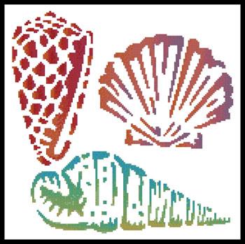 "Sea Shells" | Cross Stitch Pattern