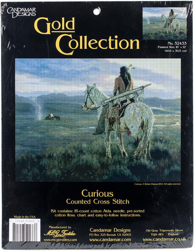 "Curious" | Cross Stitch Kit