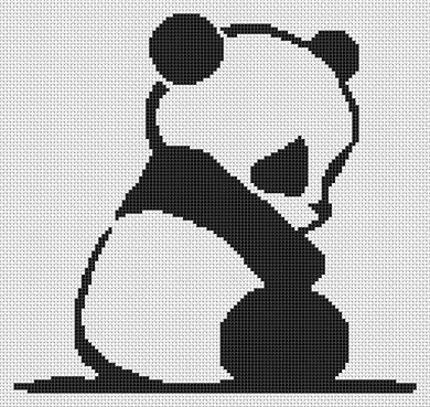 "Panda" | Cross Stitch Pattern