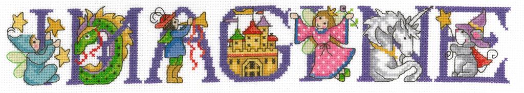 "Imagine" | Cross Stitch Pattern