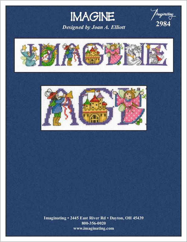 "Imagine" | Cross Stitch Pattern