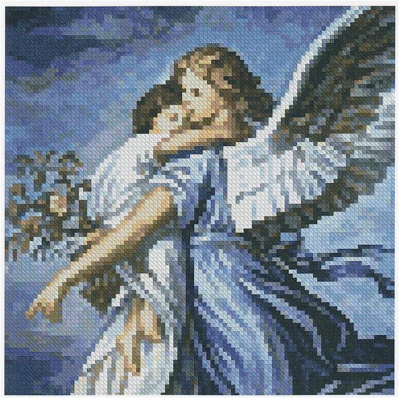 "Mini Guardian Angel" | Cross Stitch Pattern