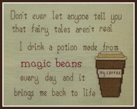 "Magic Beans" | Cross Stitch Pattern
