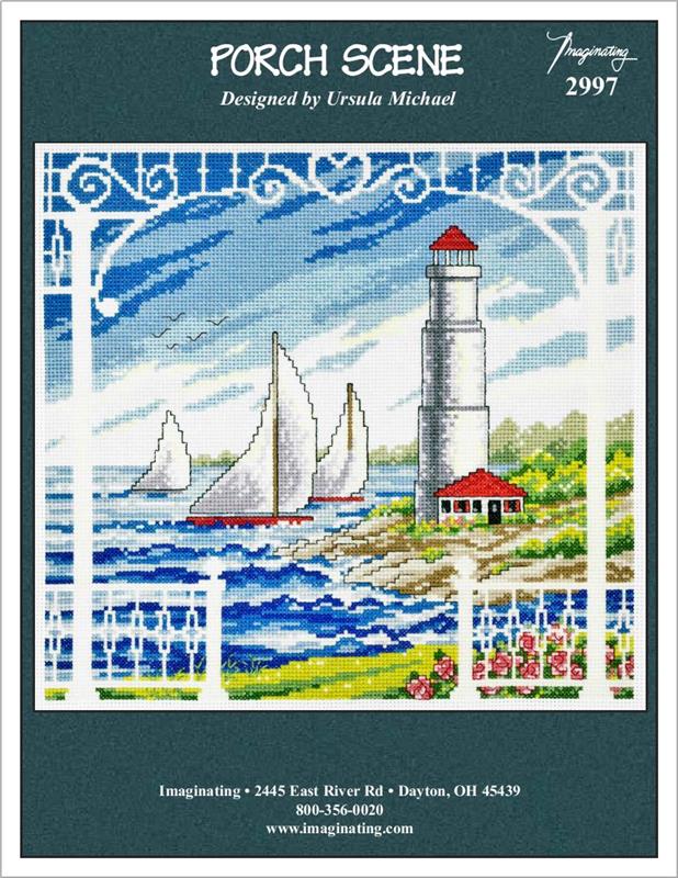"Porch Scene" | Cross Stitch Pattern
