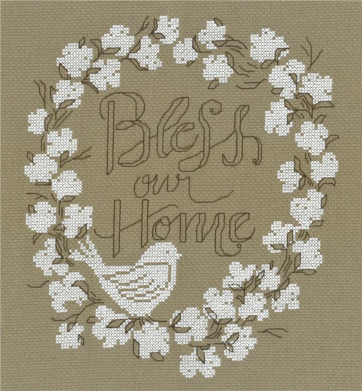 "Bless Our Home" | Cross Stitch Pattern