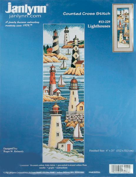 Lighthouses (cross stitch kit)