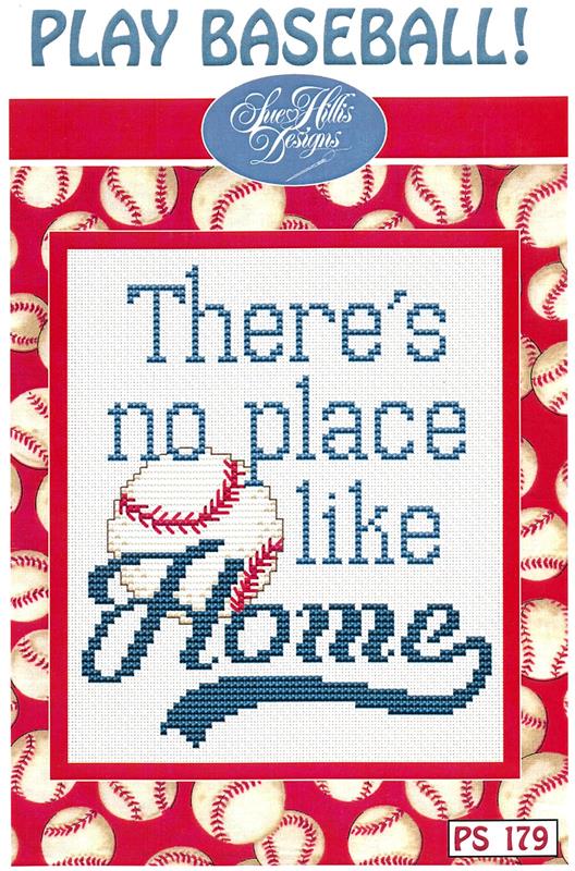 "Play Baseball!" | Cross Stitch Pattern
